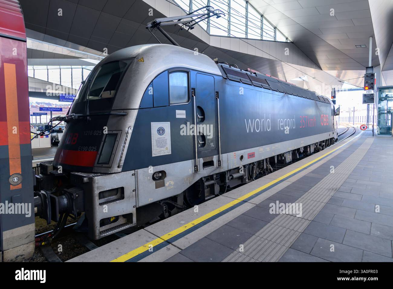vienna, austria, 03 march, 2025, electric locomotive taurus ...