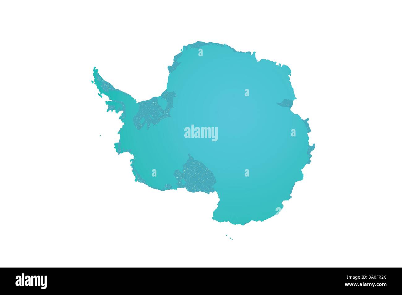 Map of Antarctica, sign silhouette. World Map Globe. Vector ...