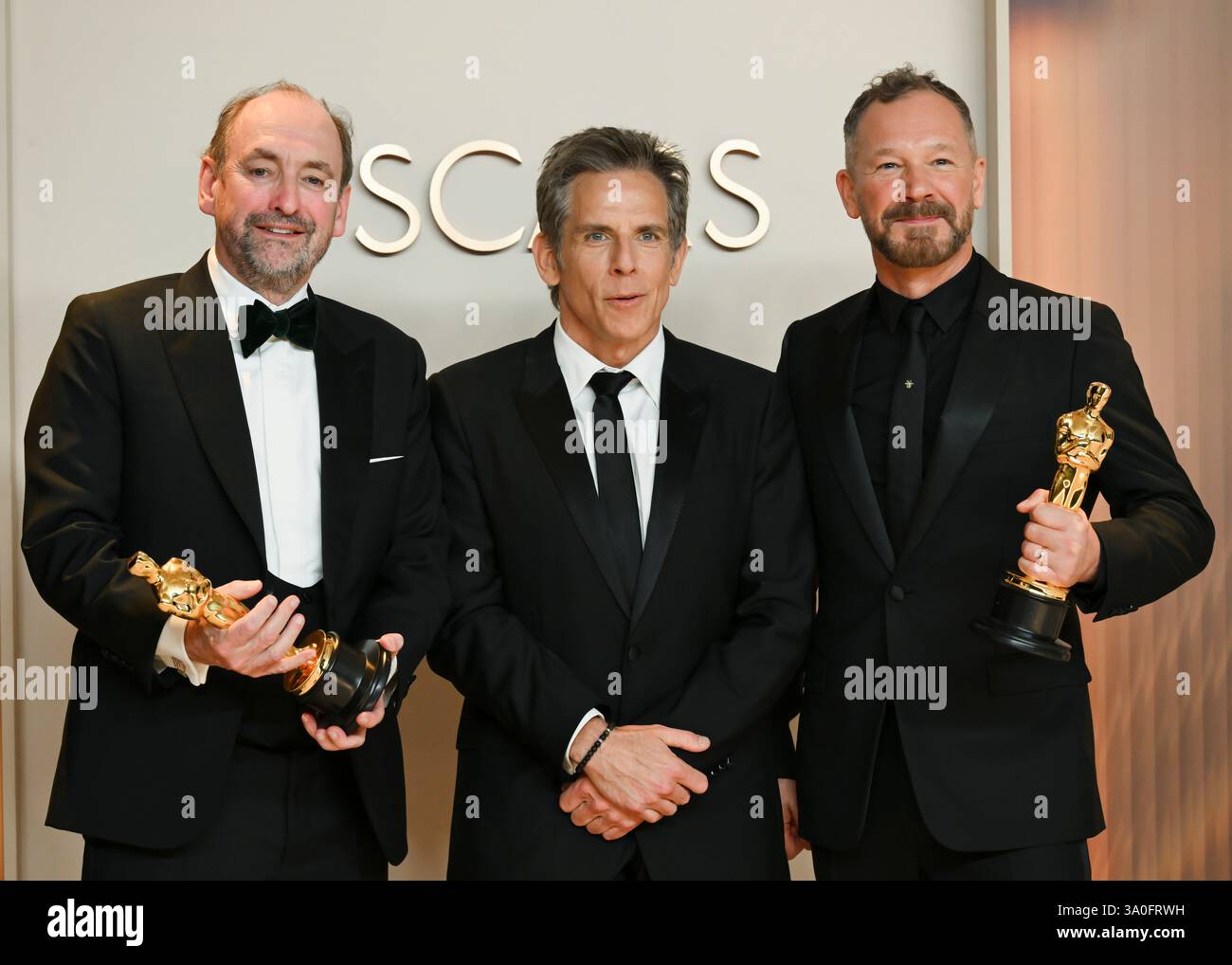 March 2, 2025, Los Angeles, California, USA: (L-R) Nathan Crowley and ...