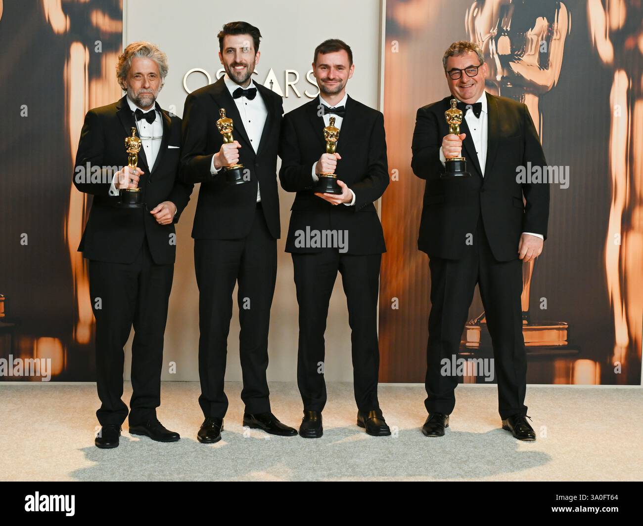 March 2, 2025, Los Angeles, California, USA: (L-R) Paul Lambert ...