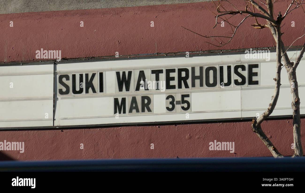 Los Angeles, California, USA 3rd March 2025 Singer Suki Waterhouse ...