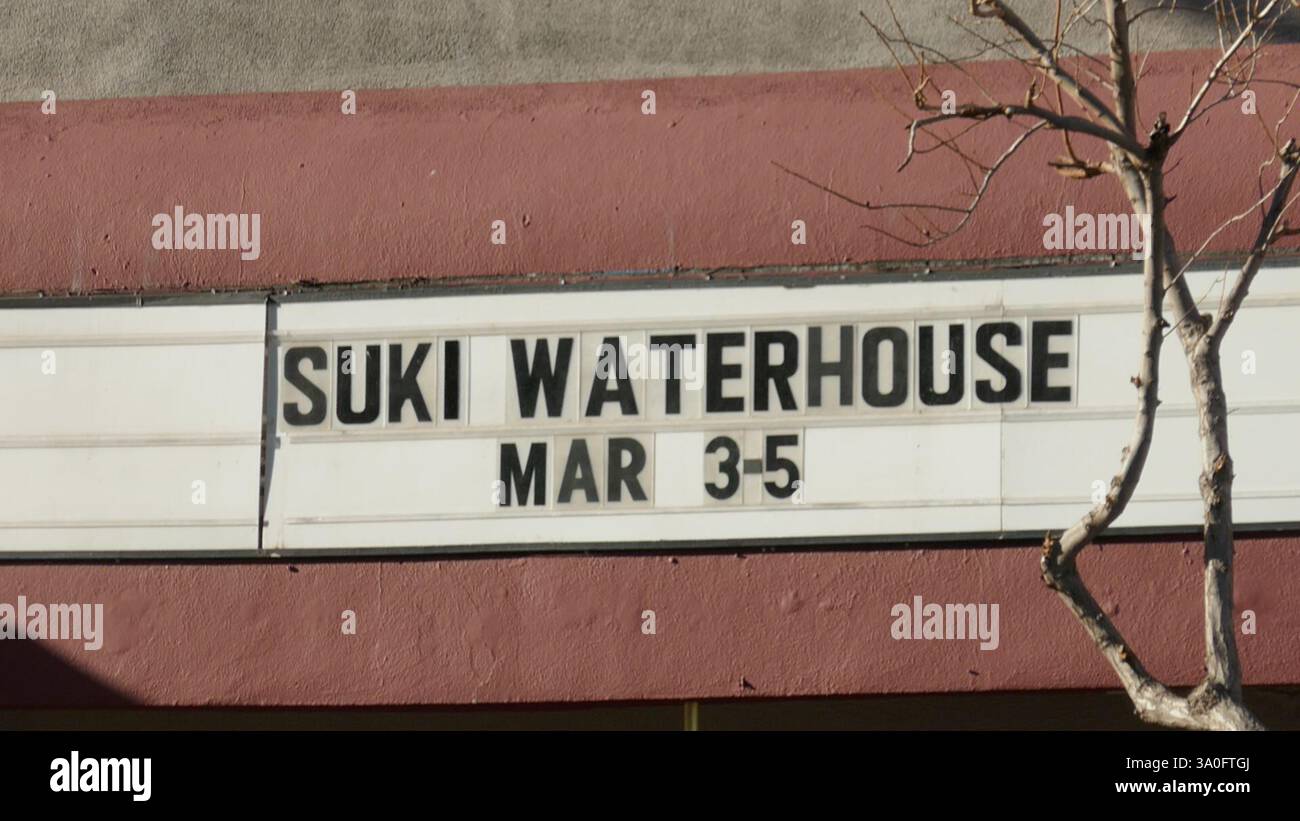 Los Angeles, California, USA 3rd March 2025 Singer Suki Waterhouse ...