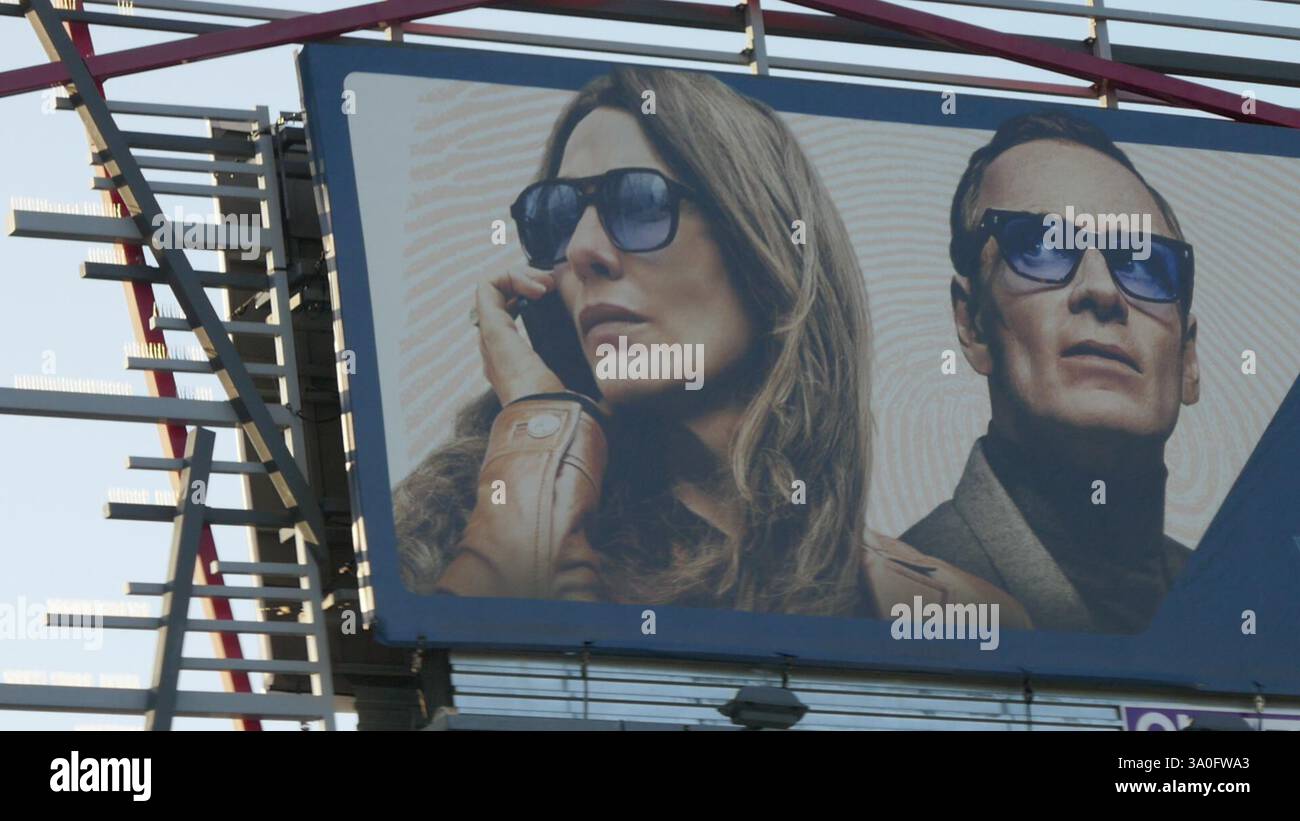 Los Angeles, California, USA 3rd March 2025 Black B ag Billboard with ...