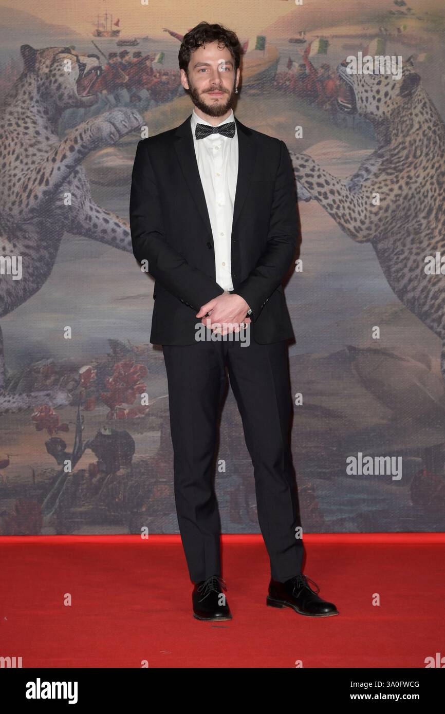 Rome, Italy. 03rd Mar, 2025. Alessandro Sperduti attends the red carpet ...