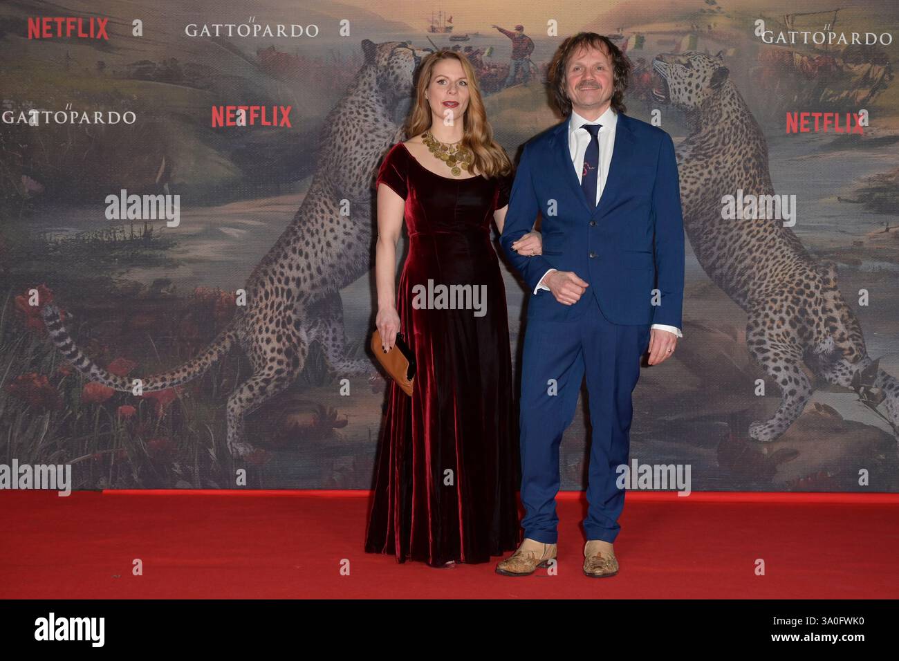 Rome, Italy. 03rd Mar, 2025. Charlotte Riley (l) and Tom Shankland (r ...