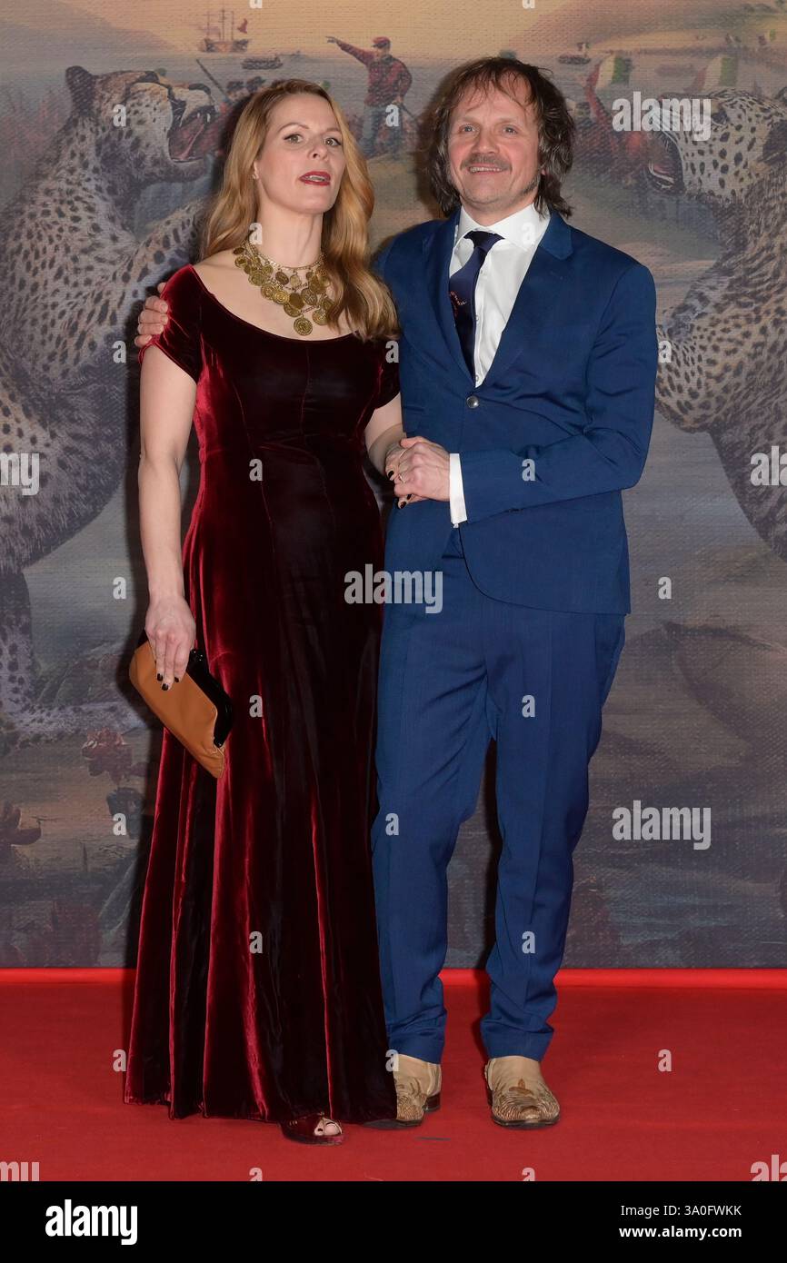 Rome, Italy. 03rd Mar, 2025. Charlotte Riley (l) and Tom Shankland (r ...