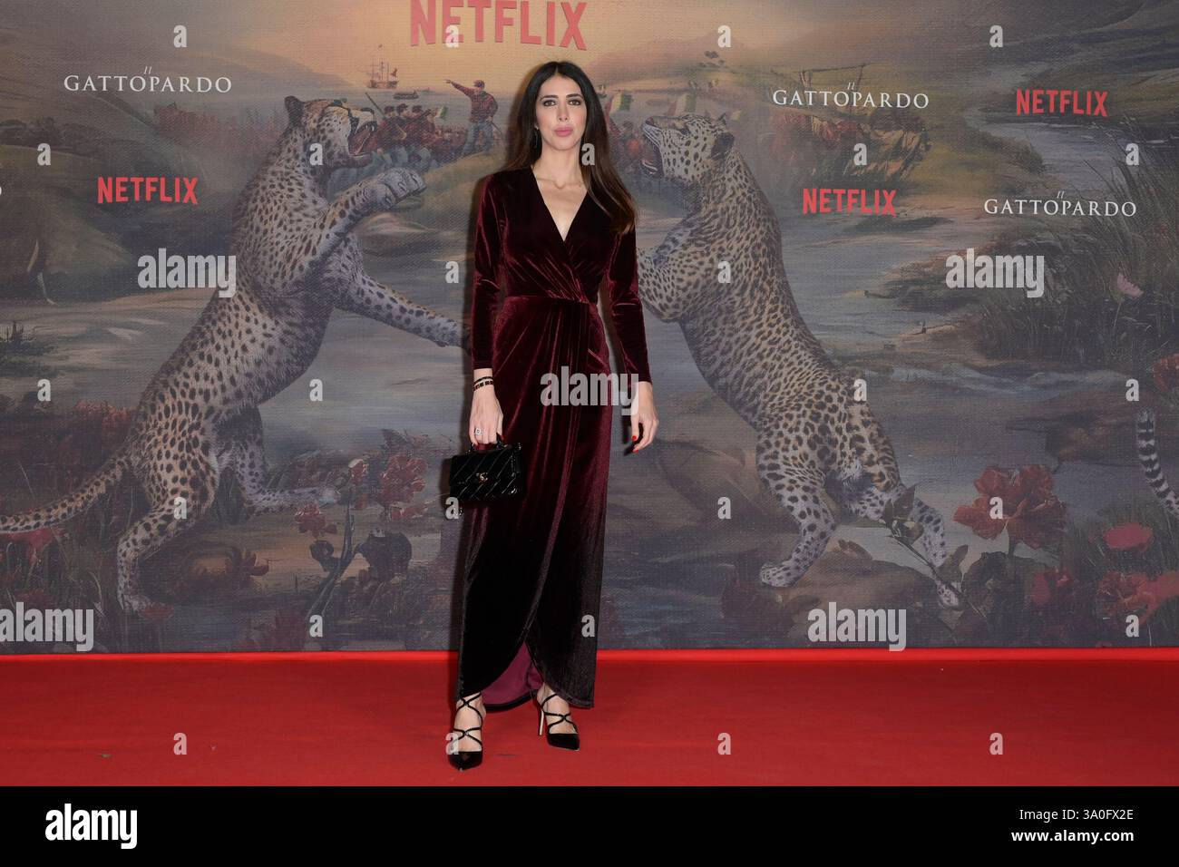 Rome, Italy. 03rd Mar, 2025. Giacinta Ruspoli attends the red carpet of ...