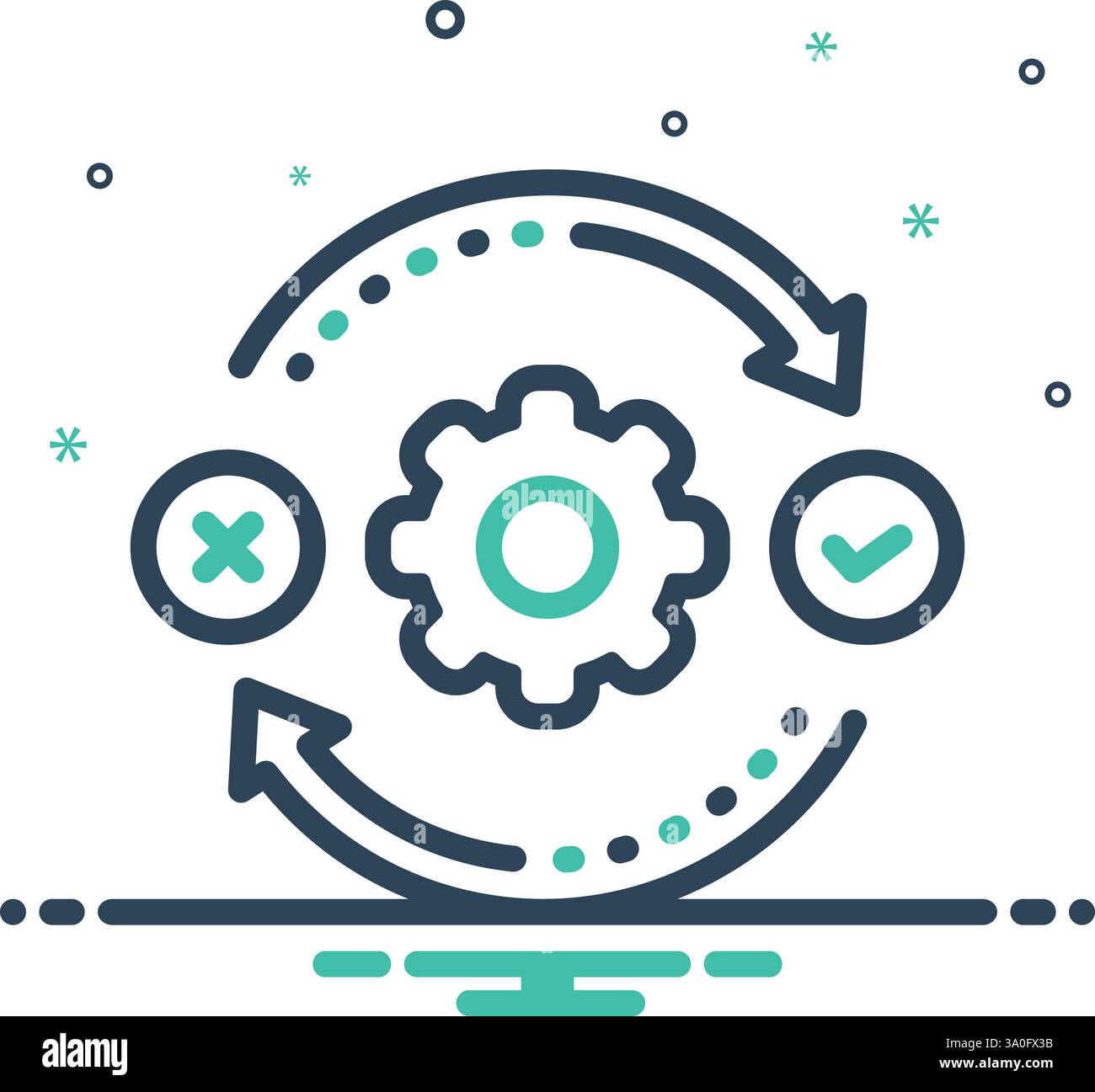 Conclusion of decision Stock Vector Images - Alamy