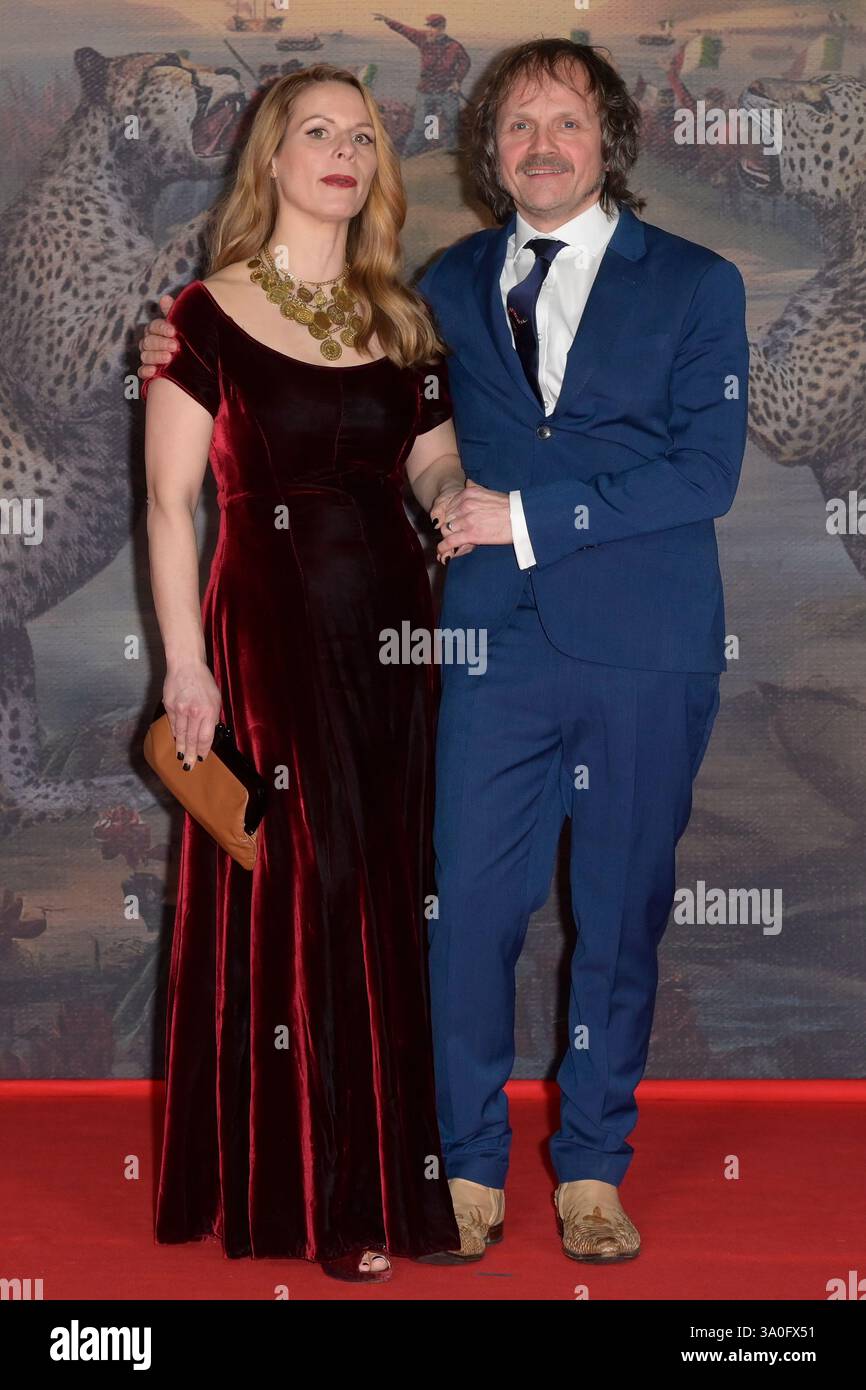 Rome, Italy. 03rd Mar, 2025. Charlotte Riley (l) and Tom Shankland (r ...