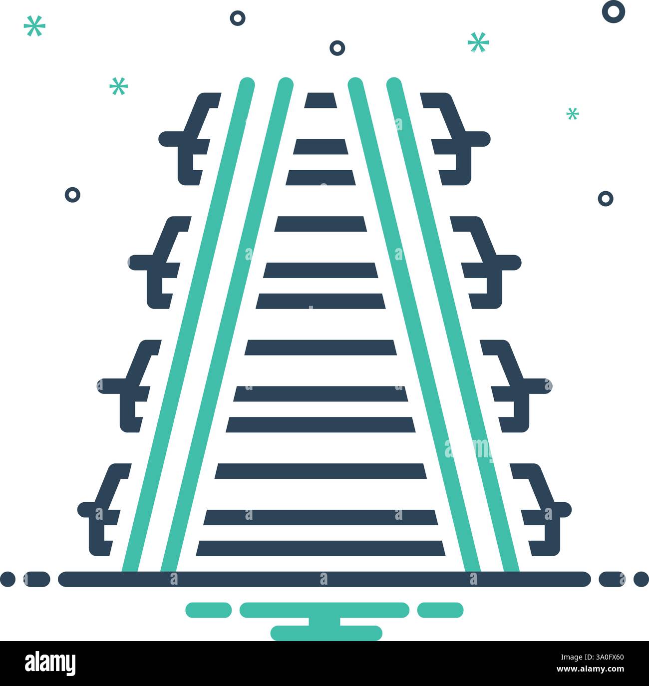 Icon for railroad, railway Stock Vector Image & Art - Alamy