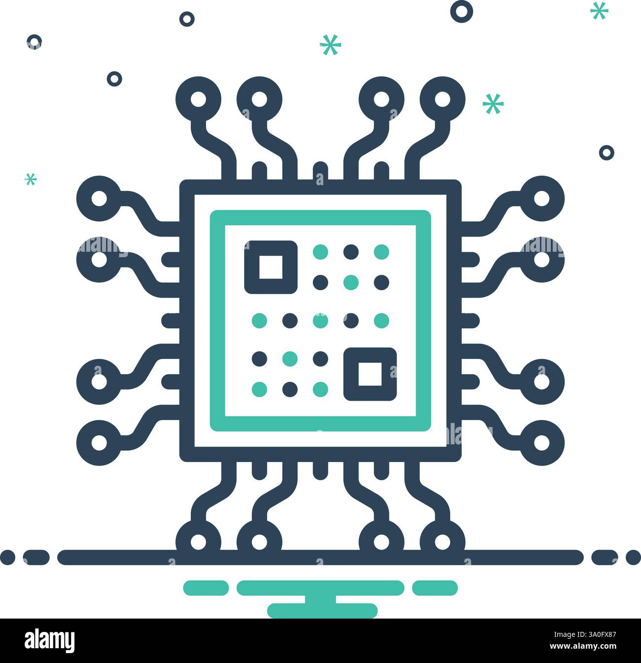 Icon for embedded devices, embedded Stock Vector Image & Art - Alamy