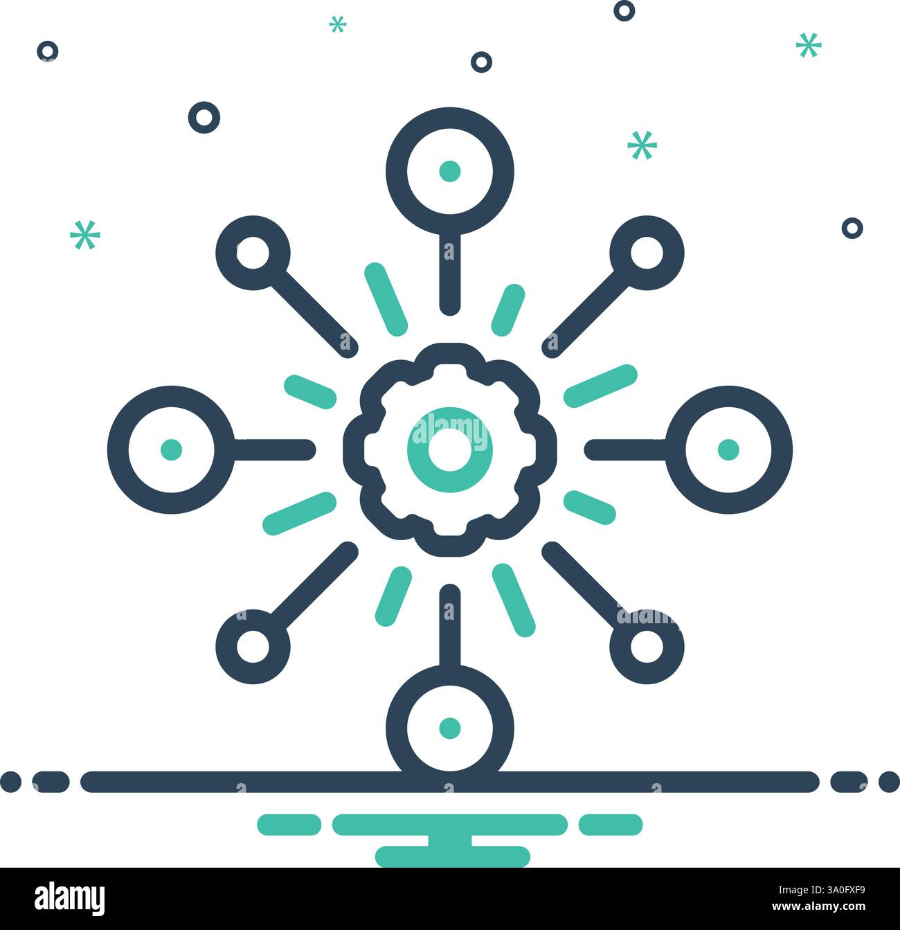 Mechanization and automation Stock Vector Images - Alamy