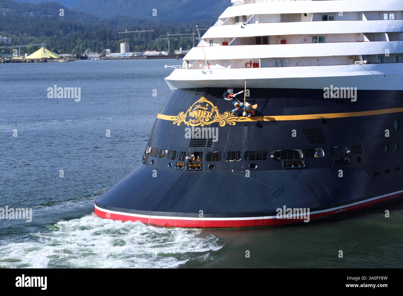 Disney cruise ship vancouver hi-res stock photography and images - Alamy