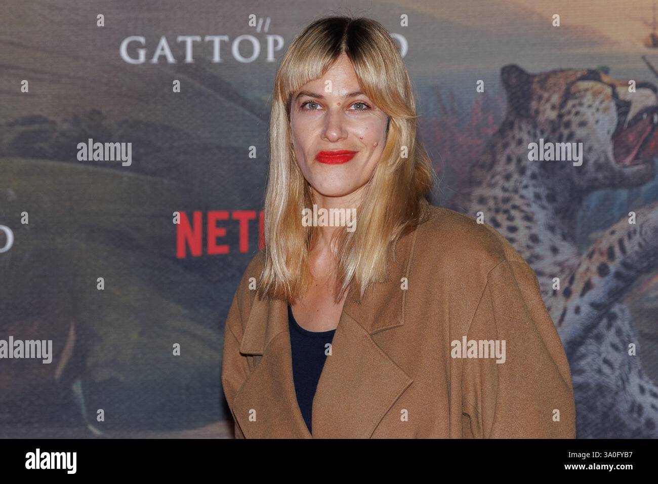 Rome, Italy. 04th Mar, 2025. Tea Falco attends the premiere of the TV ...