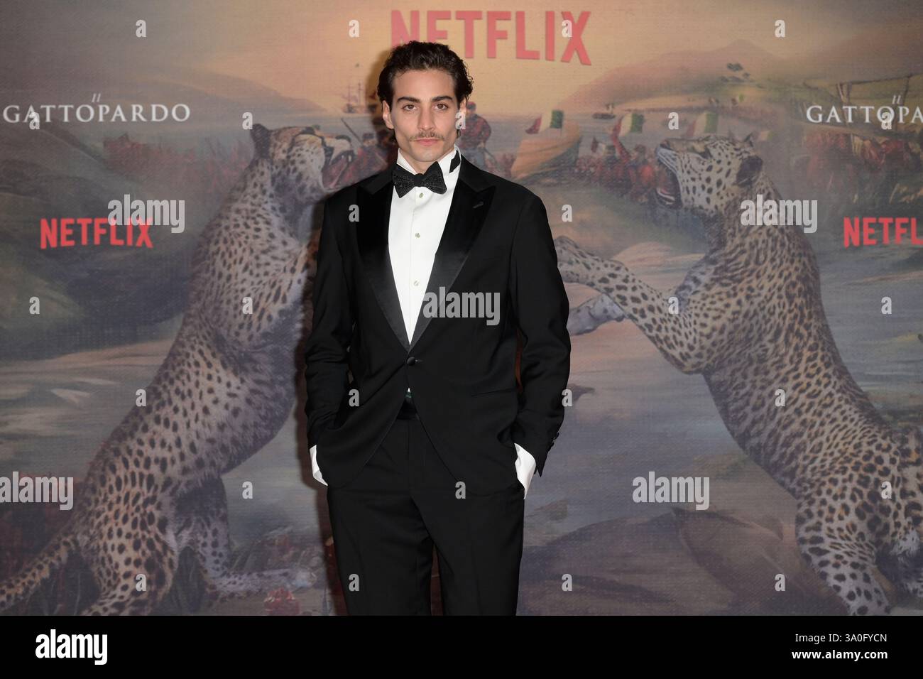 Rome, Italy. 03rd Mar, 2025. Alberto Dino Rossi attends the red carpet of Netflix tv series "Il ...