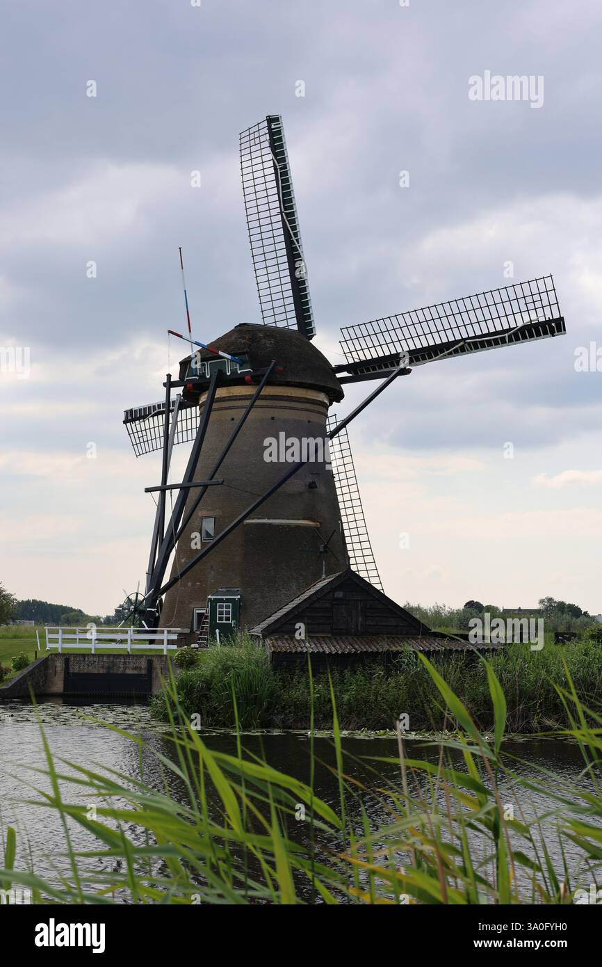 Back view of windmill hi-res stock photography and images - Alamy