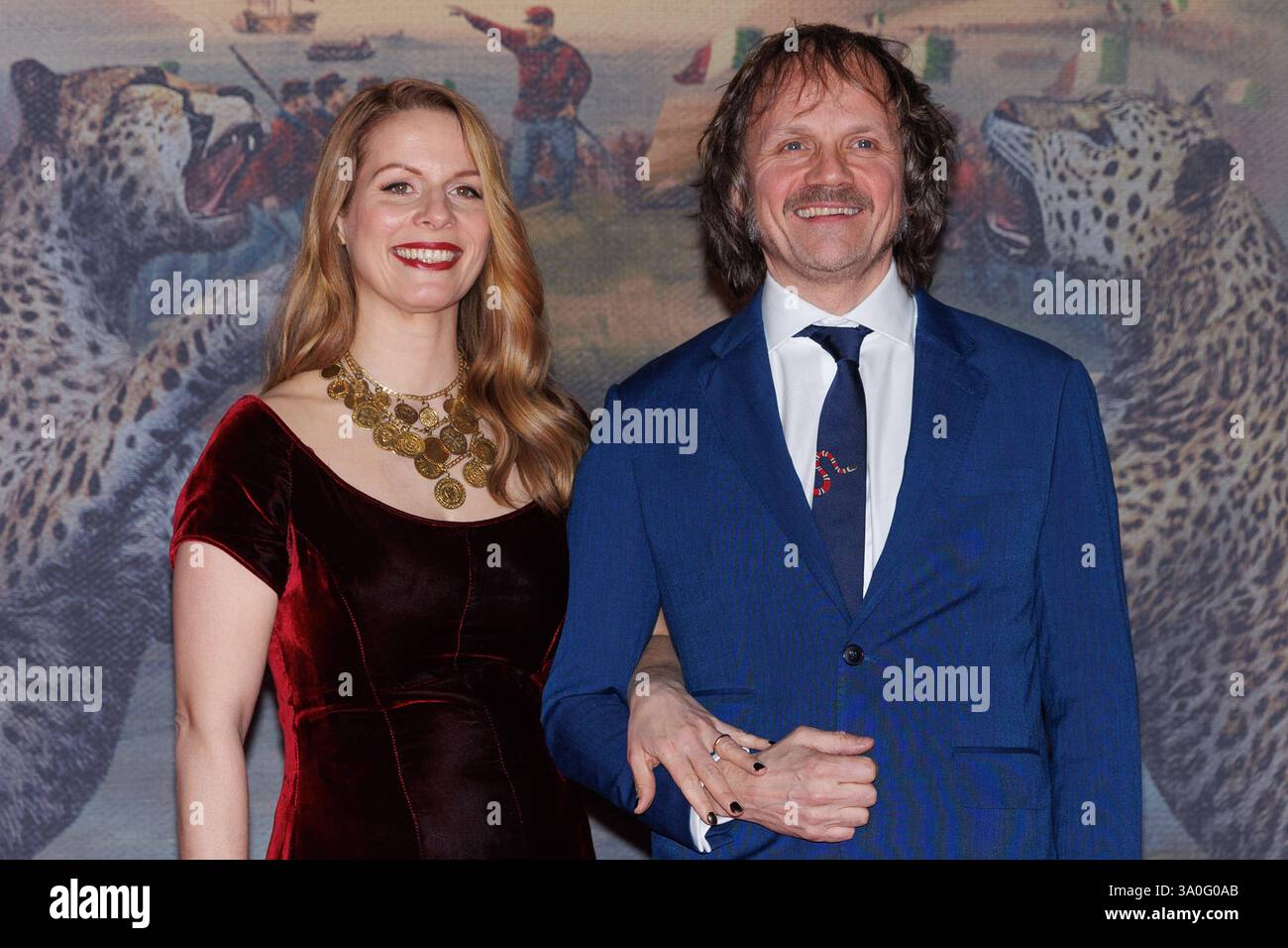 News - Premiere IL GATTOPARDO Tom Shankland and his wife attend the ...