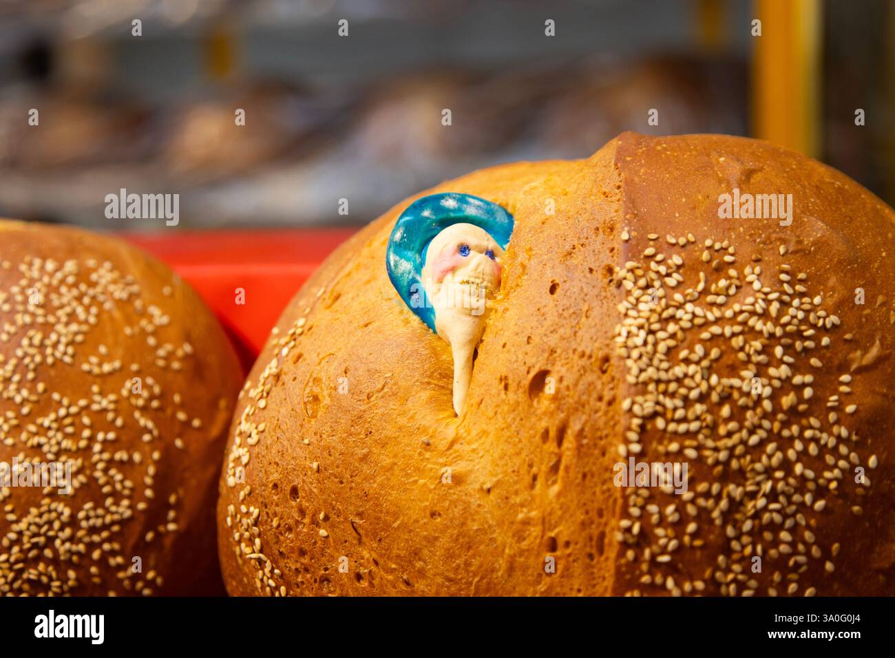 Pan de Yema Oaxaqueño. Oaxacan egg yolk bread, a traditional Mexican ...