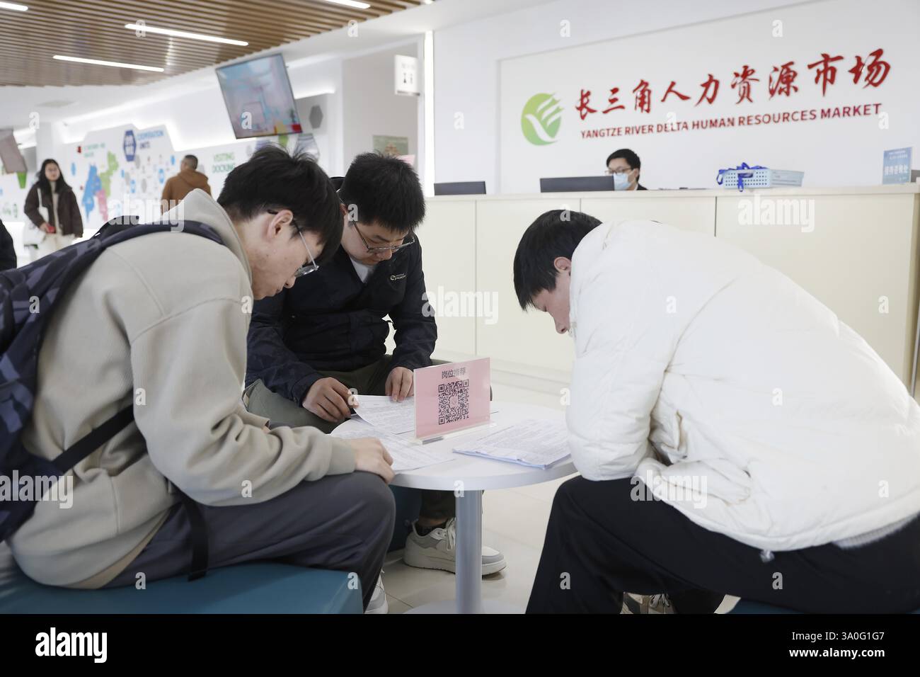 **CHINESE MAINLAND, HONG KONG, MACAU AND TAIWAN OUT** People look for ...