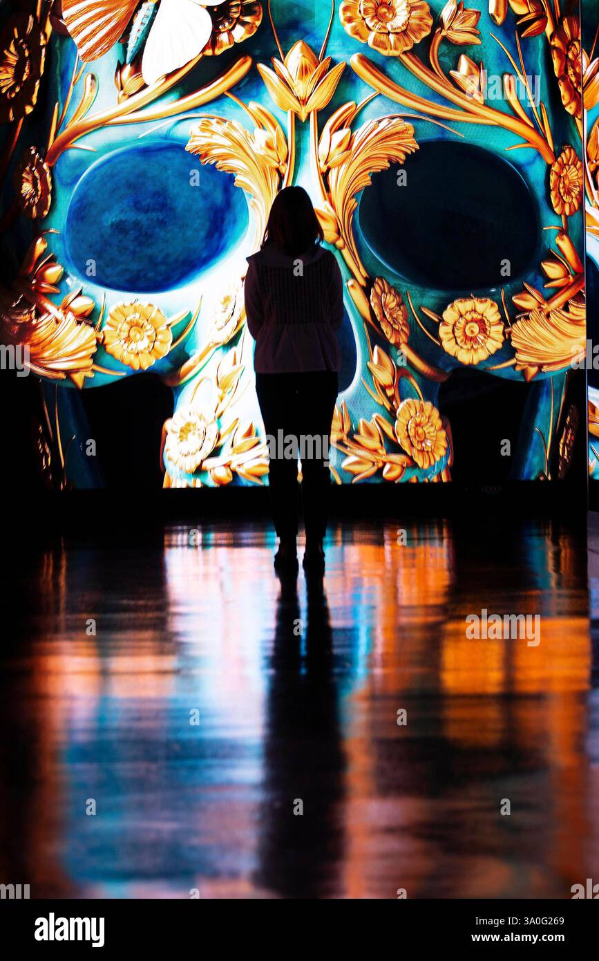 EDITORIAL USE ONLY Artist Gary James McQueen, nephew of the late ...