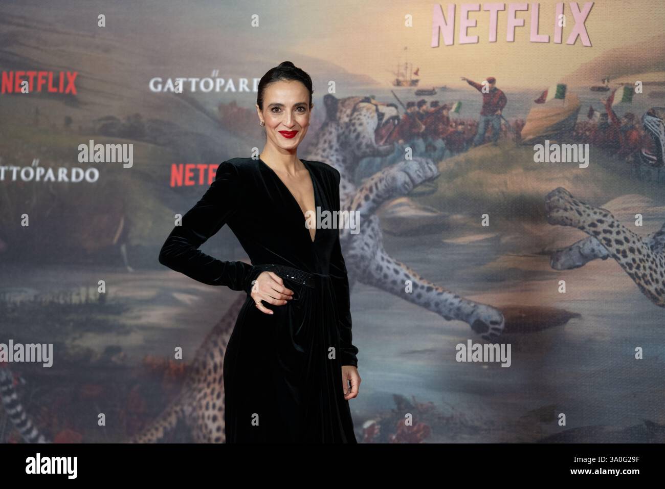 Rome, Italy. 03rd Mar, 2025. Astrid Meloni attends the premiere of ''Il ...