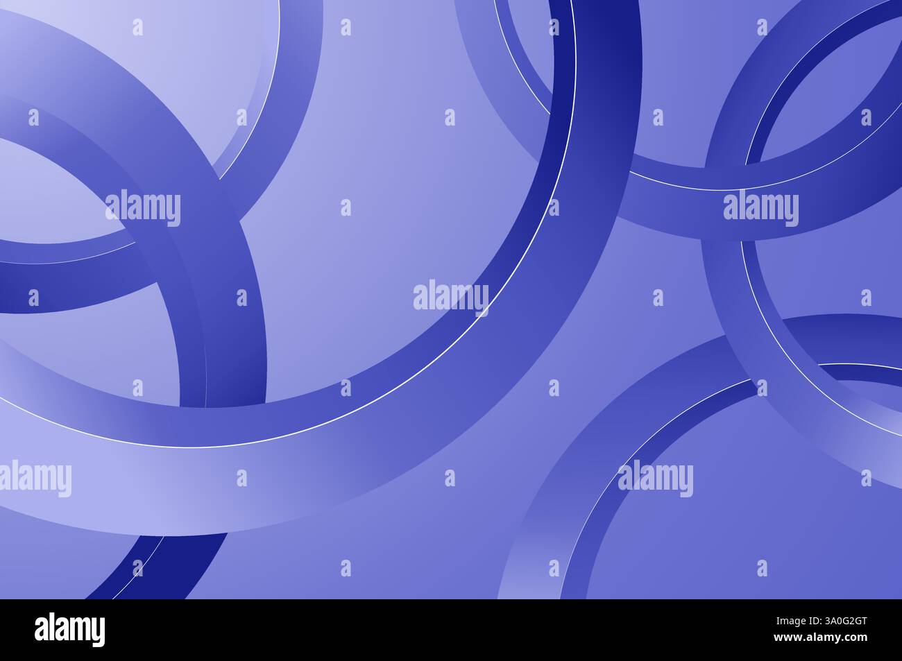 Realistic 3D background purple rings overlapping Stock Vector Image & Art - Alamy