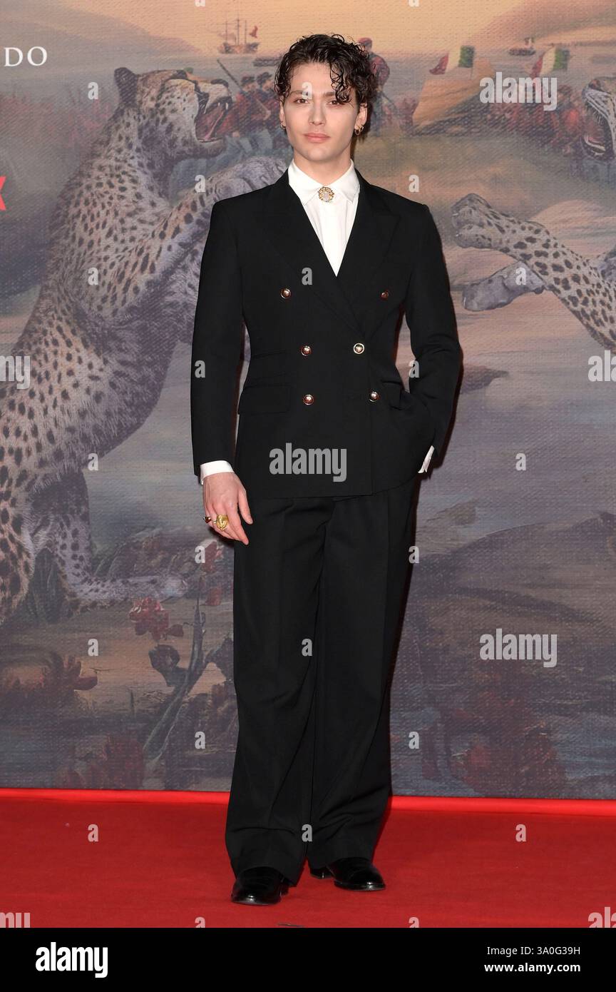 Ruben Mulet Porena bei der Premiere der Netflix Miniserie 'Il ...