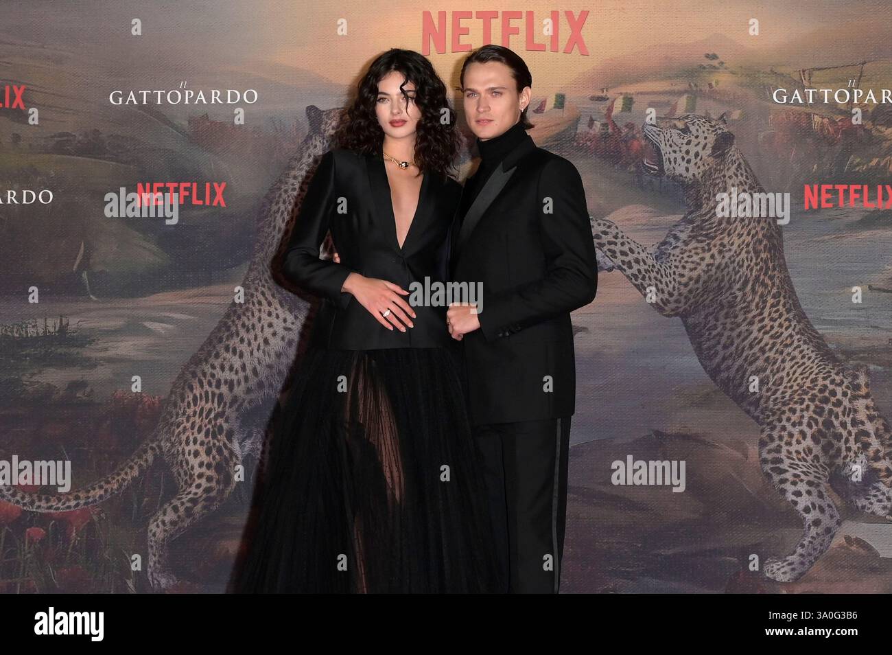 Deva Cassel und Saul Nanni bei der Premiere der Netflix Miniserie 'Il ...