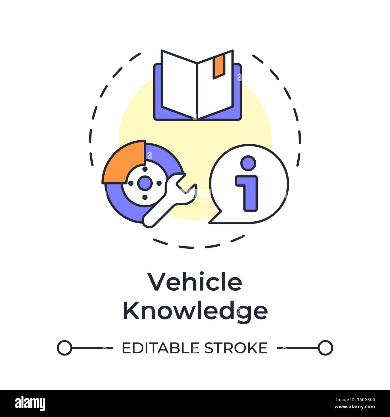 Automobile knowledge Stock Vector Images - Alamy