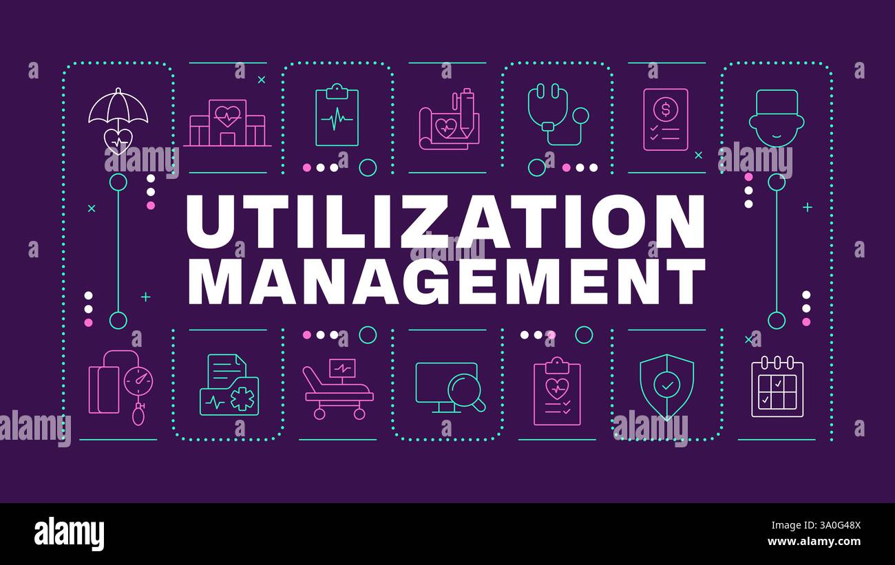 Hospital medical management banner Stock Vector Images - Alamy