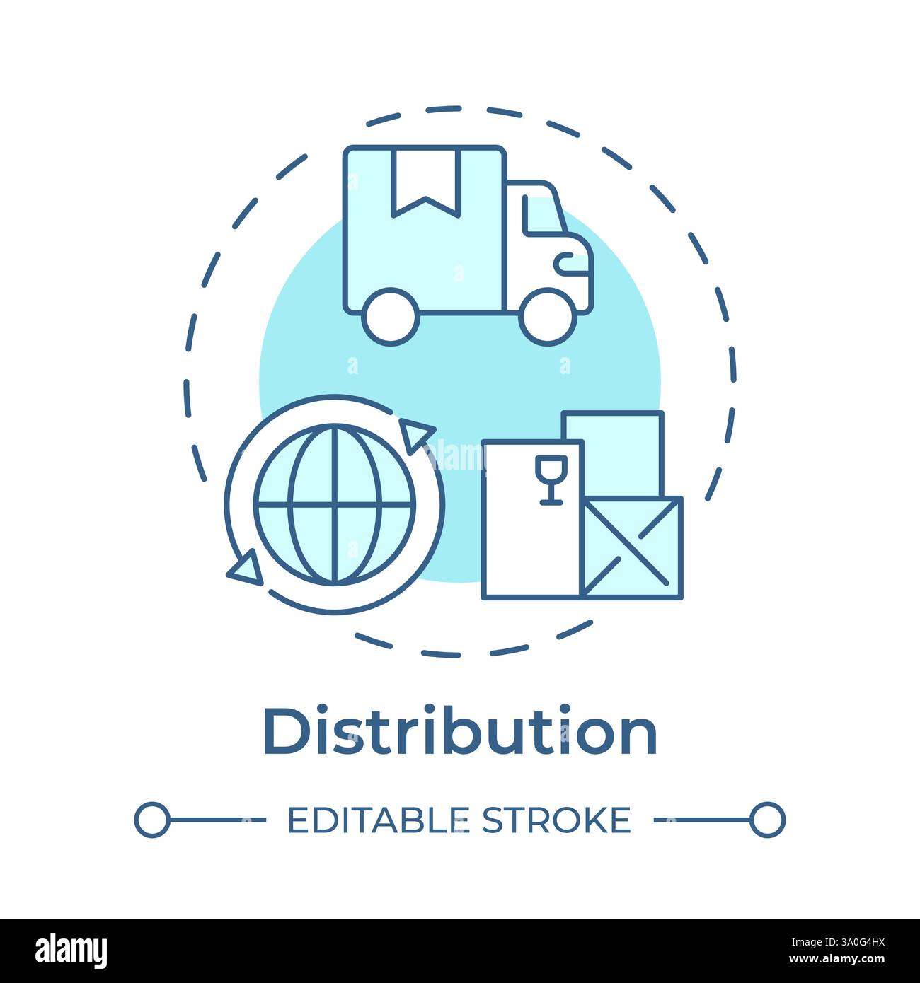 Circular economy symbol concept Stock Vector Images - Alamy