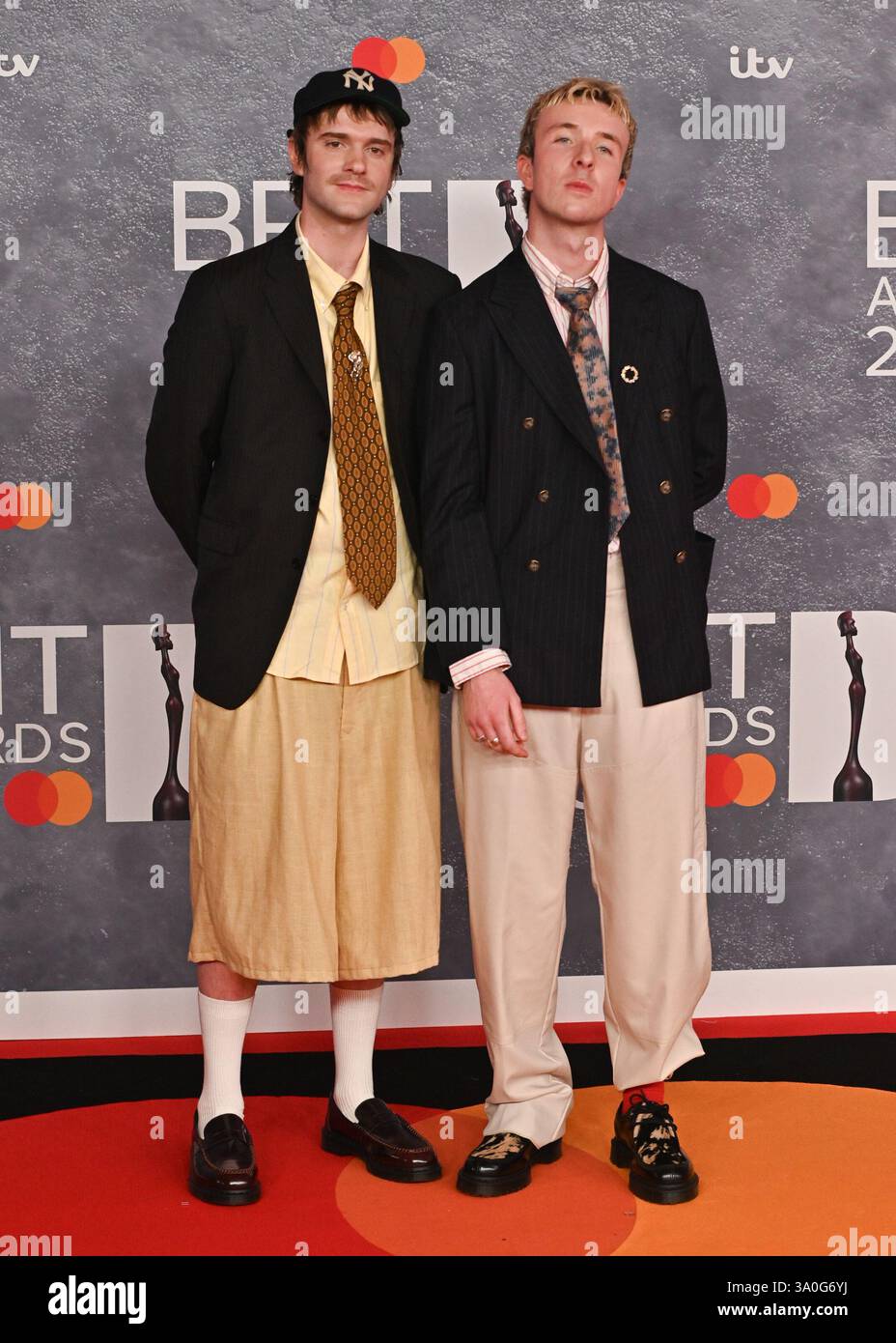 ***STRICTLY EDITORIAL USE ONLY*** Good Neighbours attends The BRIT ...