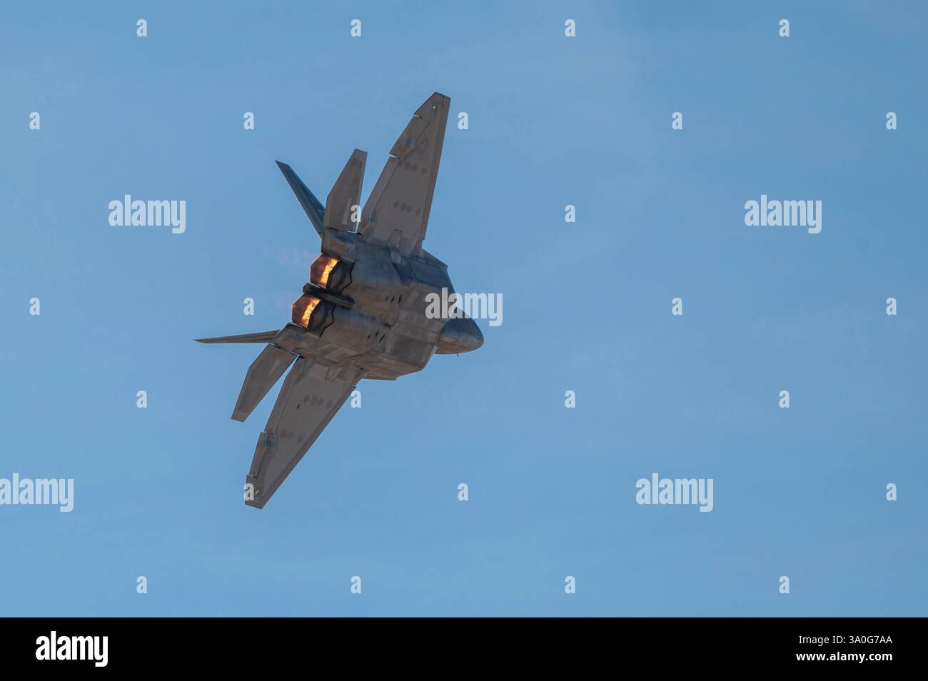 U.S. Air Force Capt. Nick “LAZ” Le Tourneau, F-22 Raptor Demonstration ...