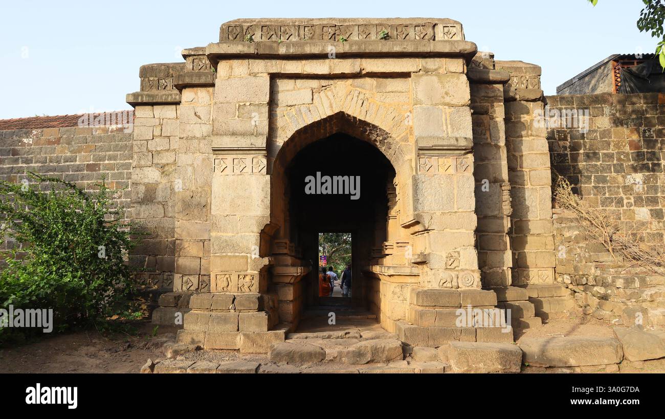 Beautifully Carved Main Entrance of Shri Kopeshwar Temple, 12th Century ...