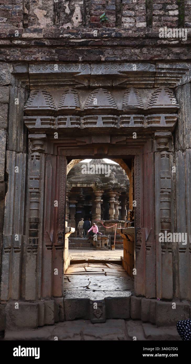 Beautifully Carved Main Entrance of Shri Kopeshwar Temple, 12th Century ...