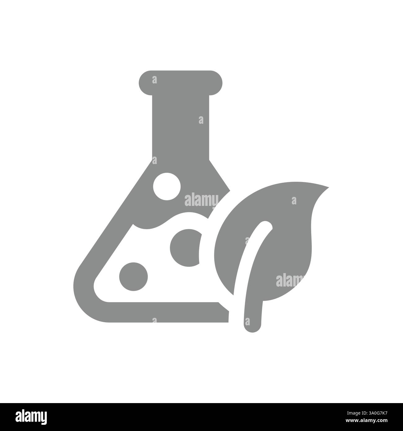 Natural cosmetic symbol glyph Black and White Stock Photos & Images - Alamy