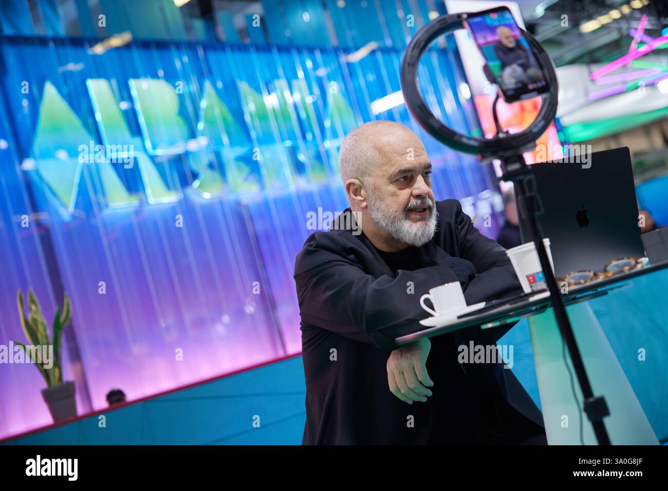 Berlin, Germany. 04th Mar, 2025. Edi Rama, Prime Minister of Albania ...