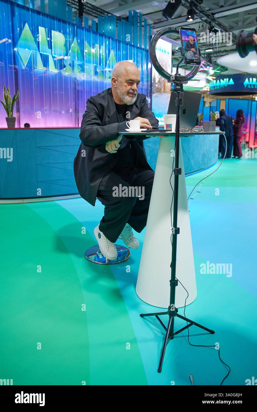 Berlin, Germany. 04th Mar, 2025. Edi Rama, Prime Minister of Albania ...