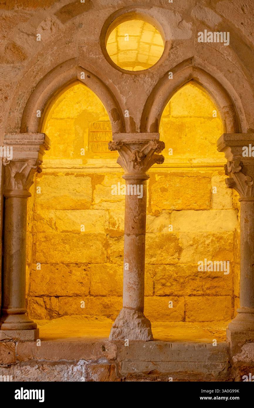 Funerary shrine of Don Pedro Manrique, 2nd Lord of Molina, monastery of ...
