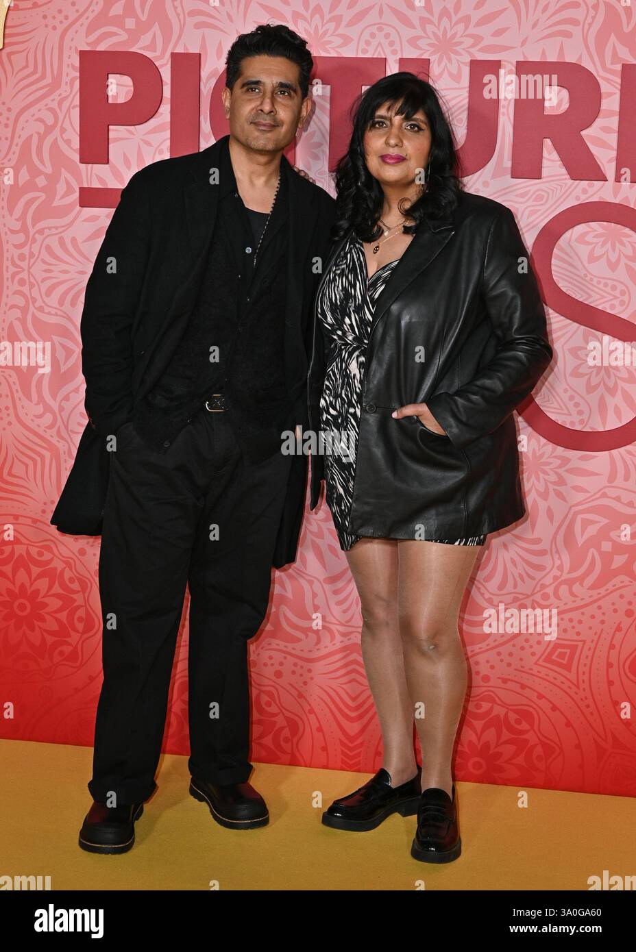 London, UK. 3rd March, 2025. Vik Sharma and Nikita Lalwani attends the ...