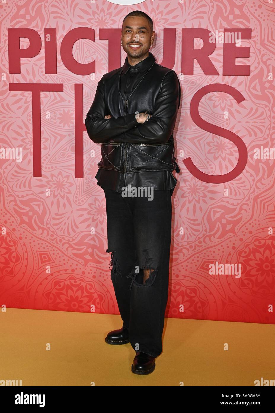 Ryan Lanji attends the “Picture This”- World Premiere at the Barbican ...