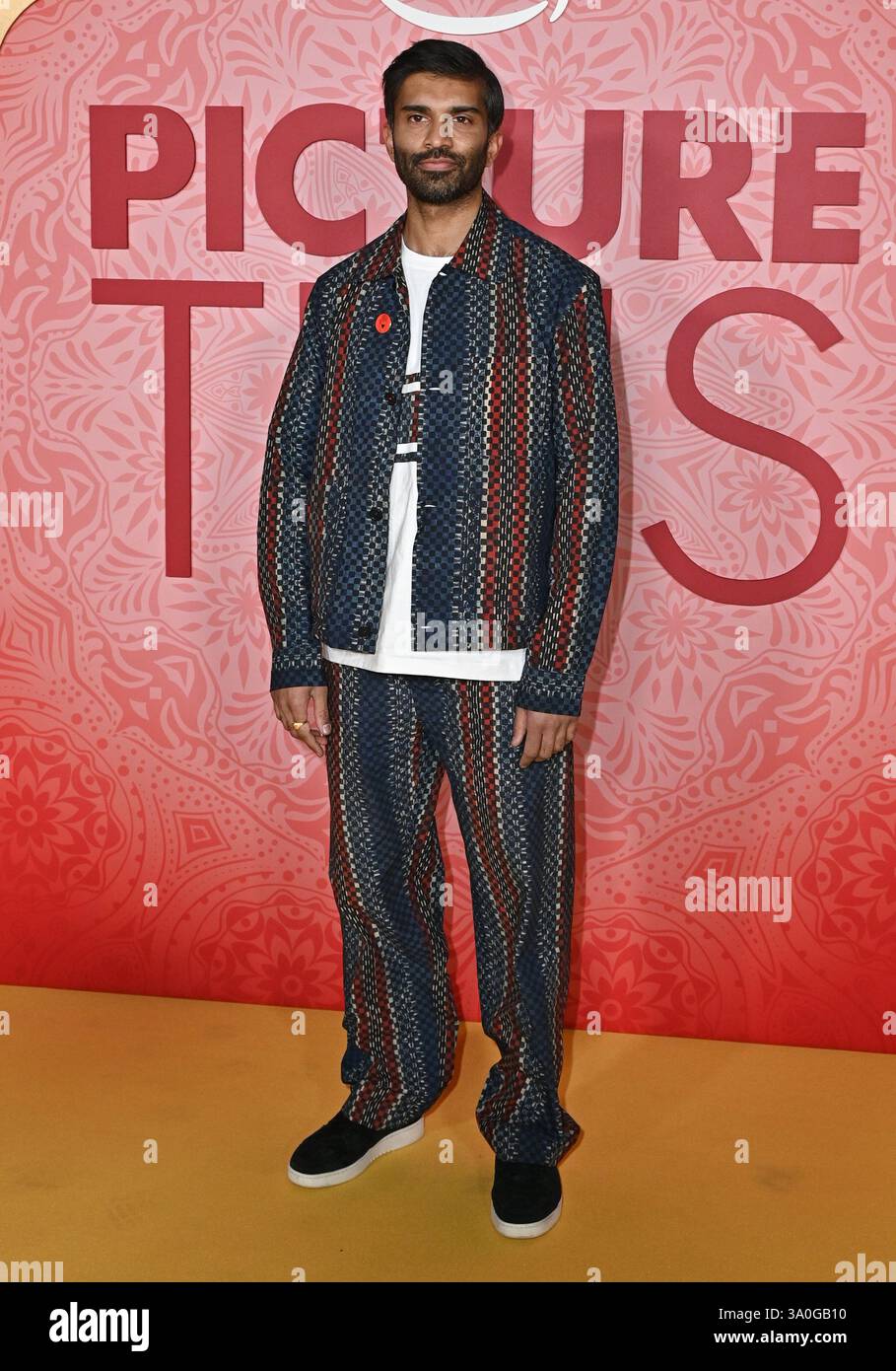 Nikesh Patel attends the “Picture This”- World Premiere at the Barbican ...