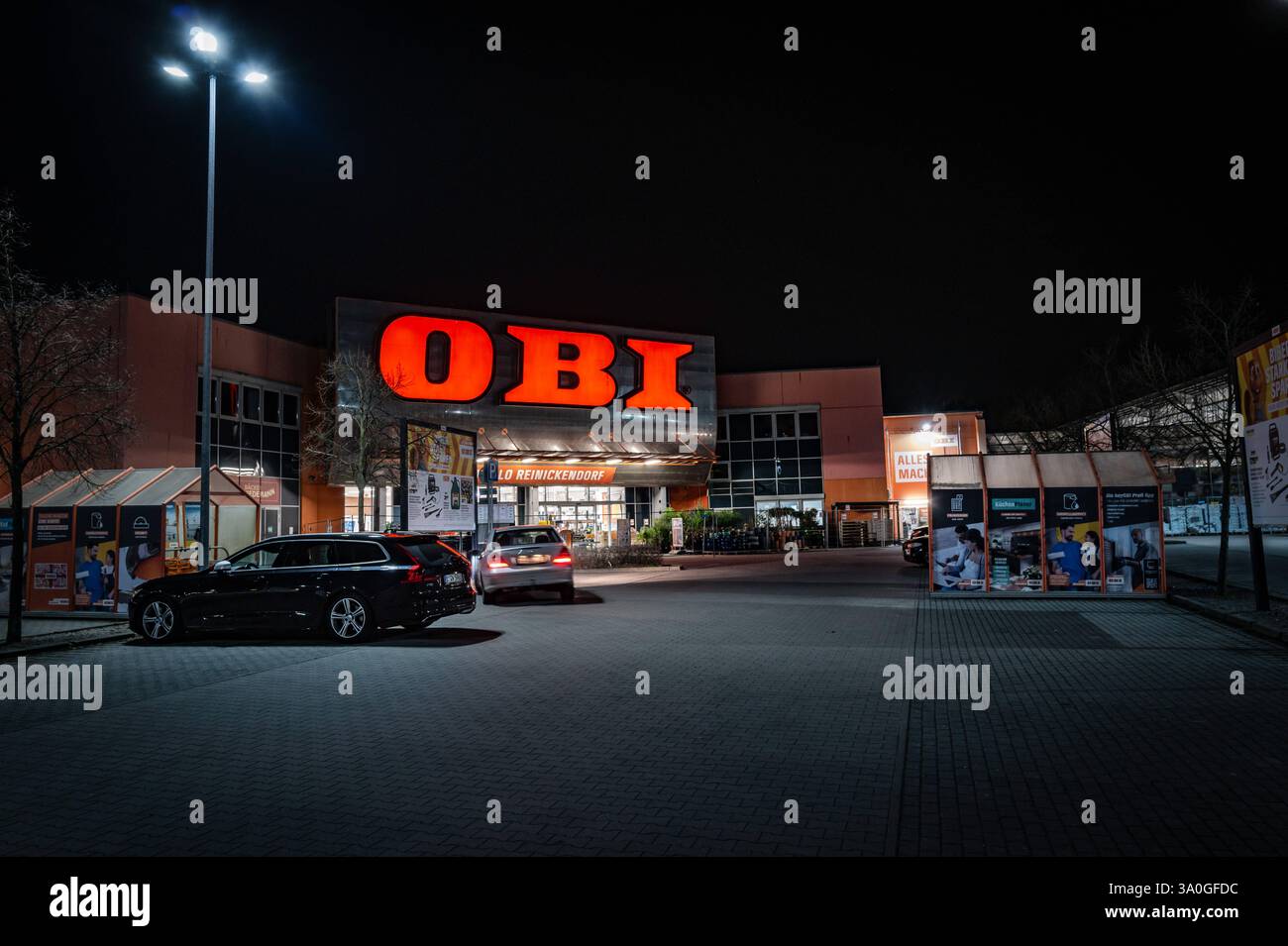 Berlin Reinickendorf Wirtschaftsstandort Baumarkt OBI am Oraniendamm ...
