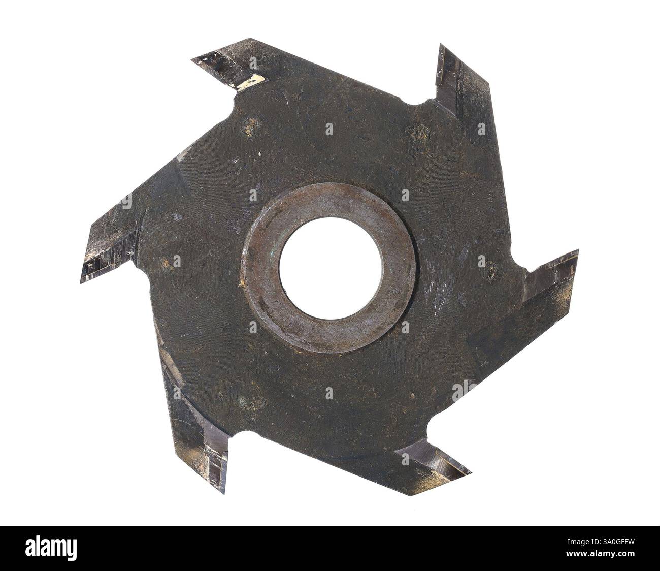 Blade of circular saw isolated Stock Photo - Alamy