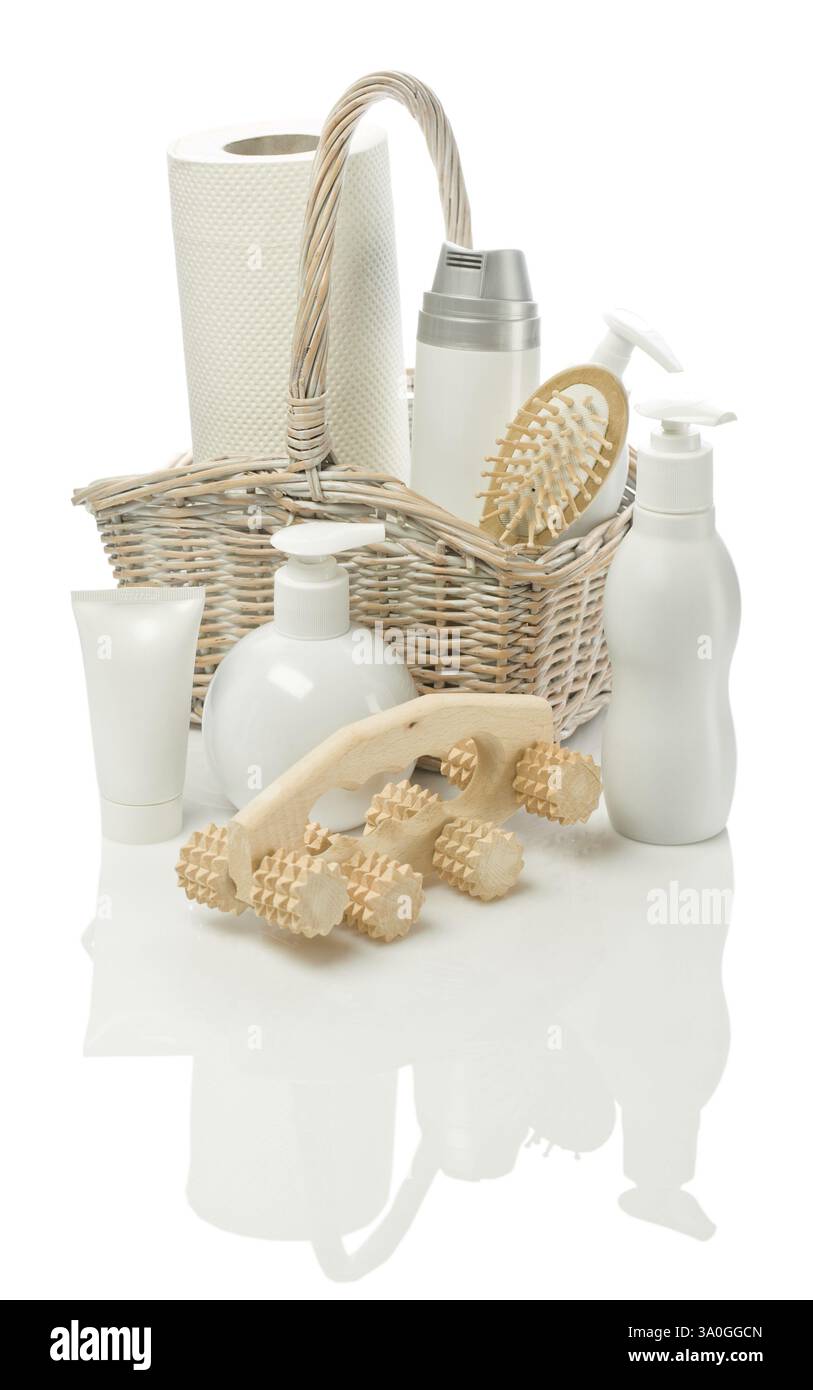 Big collection of toilet articles Stock Photo - Alamy