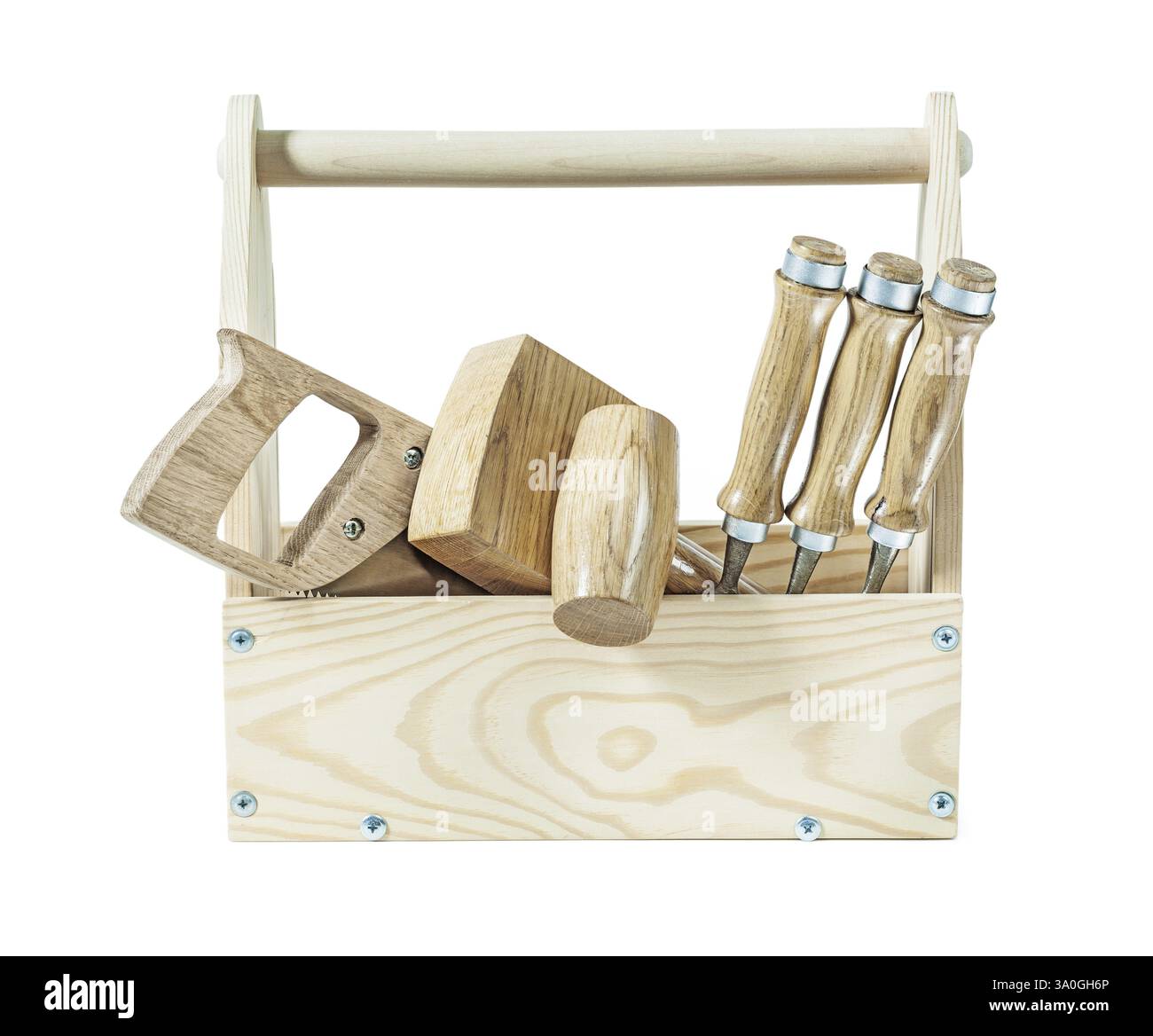 Carpenter carving wood in Cut Out Stock Images & Pictures - Alamy