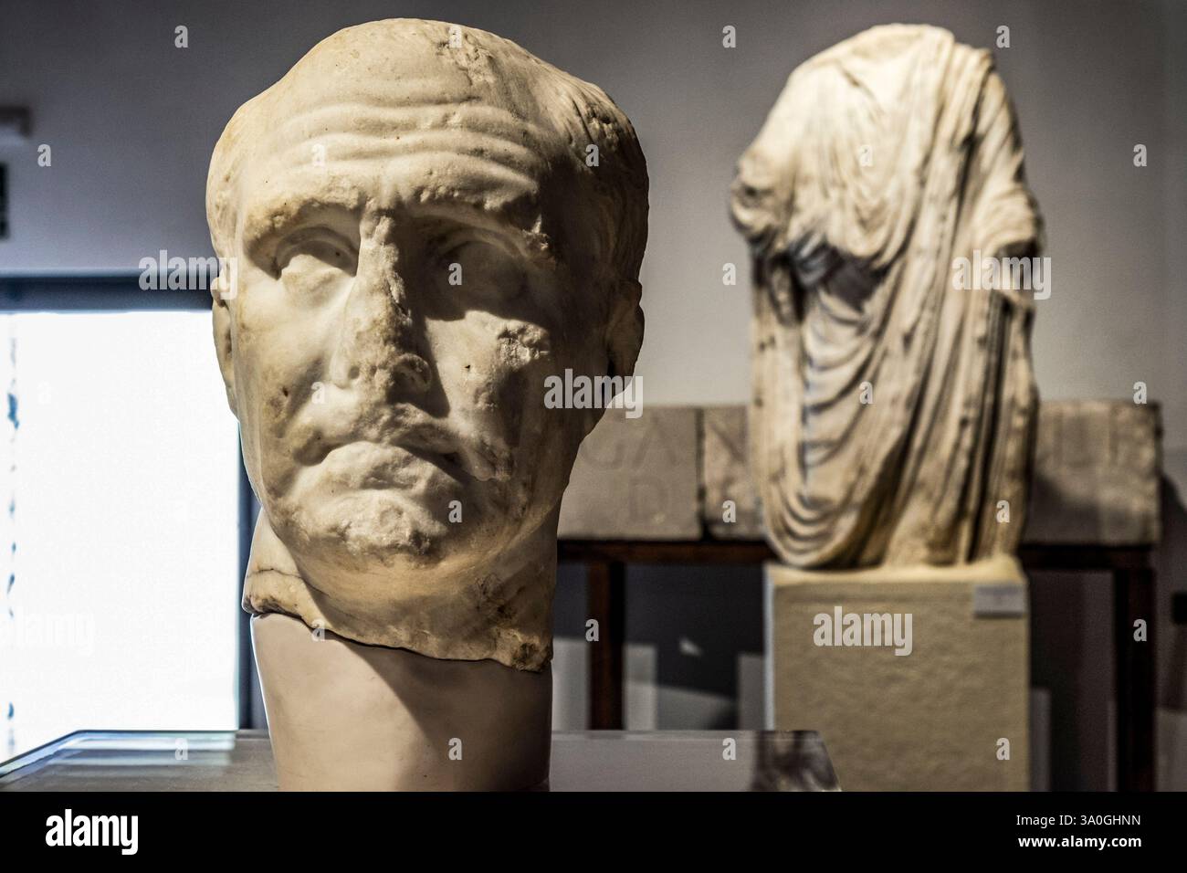 portrait of a Roman senator, 1st century, Museum-Interpretation Centre ...