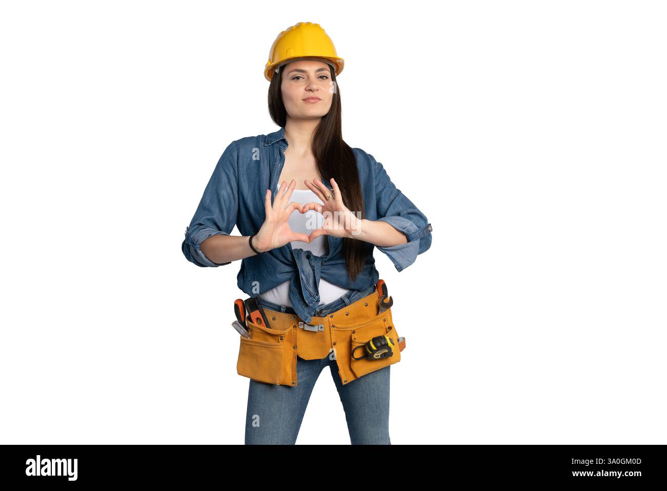 Female engineer equipped safety gear hi-res stock photography and ...