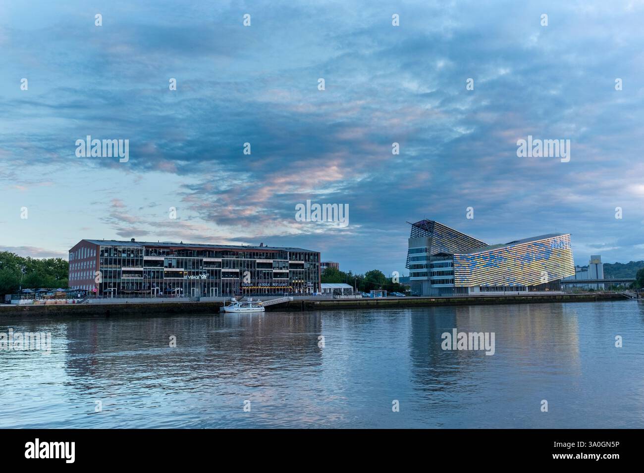 Le Village by CA (left) and Metropole Rouen Normandie (right), Rouen ...