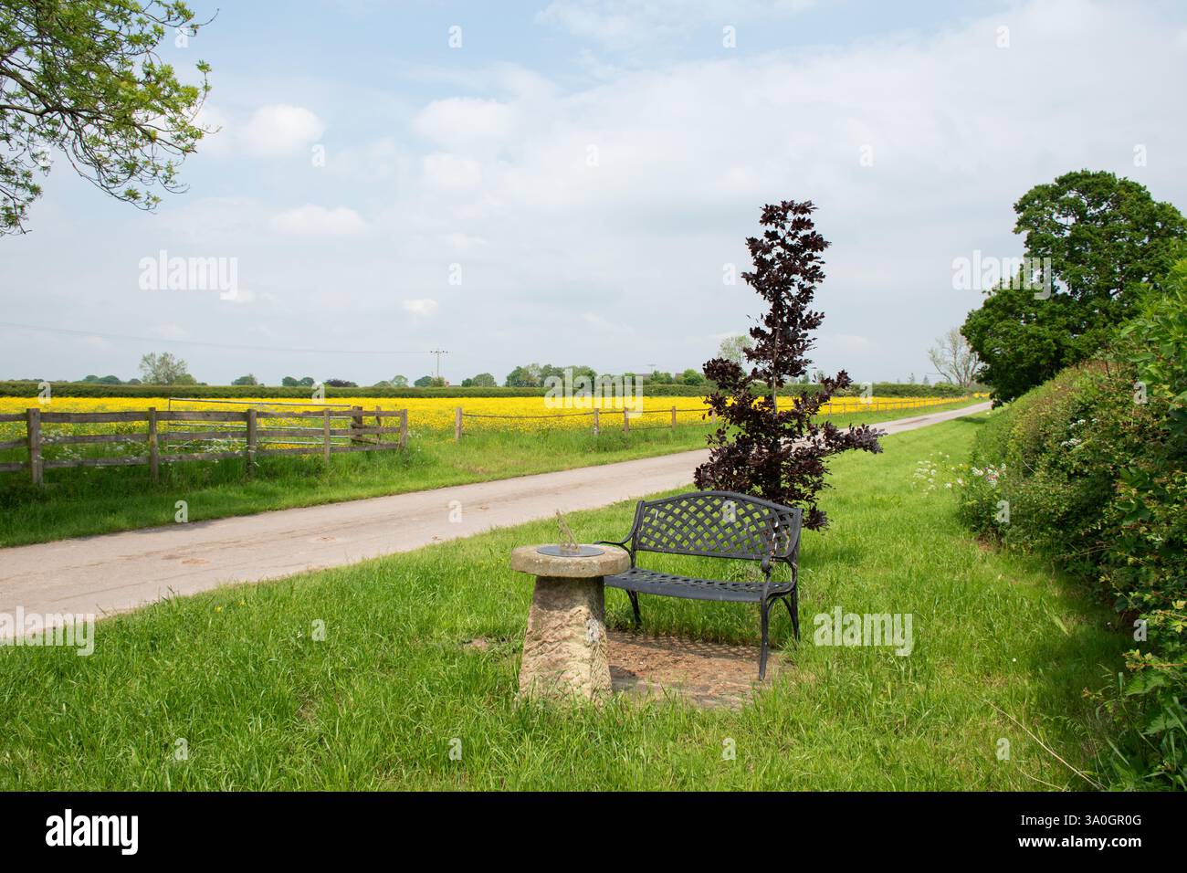 Exploring the English countryside in Derbyshire, UK Stock Photo - Alamy